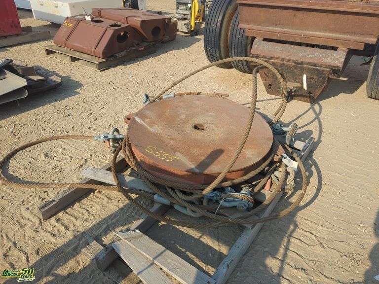 Trailer Turn Table with Cable Slings- 1 Pallet - Michener Allen ...