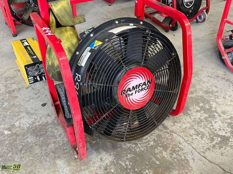 Gas Powered Fan - Michener Allen Auctioneering Ltd