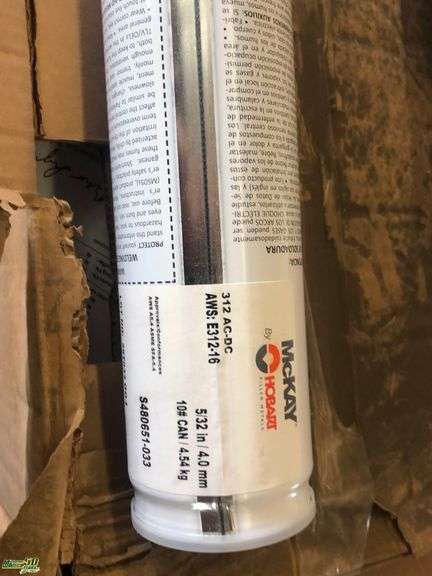 Assorted Welding Electrodes - 1 Pallet - Michener Allen Auctioneering Ltd