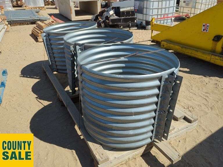 [3] 800MM Culvert Coupler - 1 Pallet - Michener Allen Auctioneering Ltd
