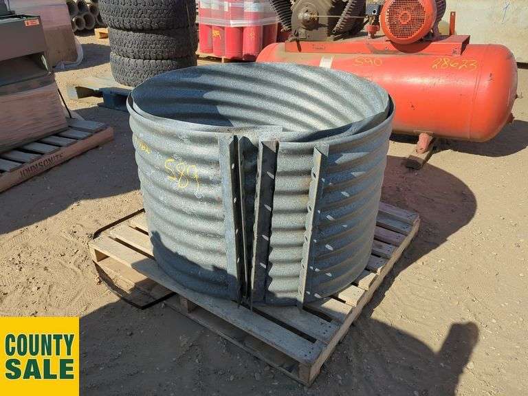 2 - 900MM Culvert Couplers - 1 Pallet - Michener Allen Auctioneering Ltd