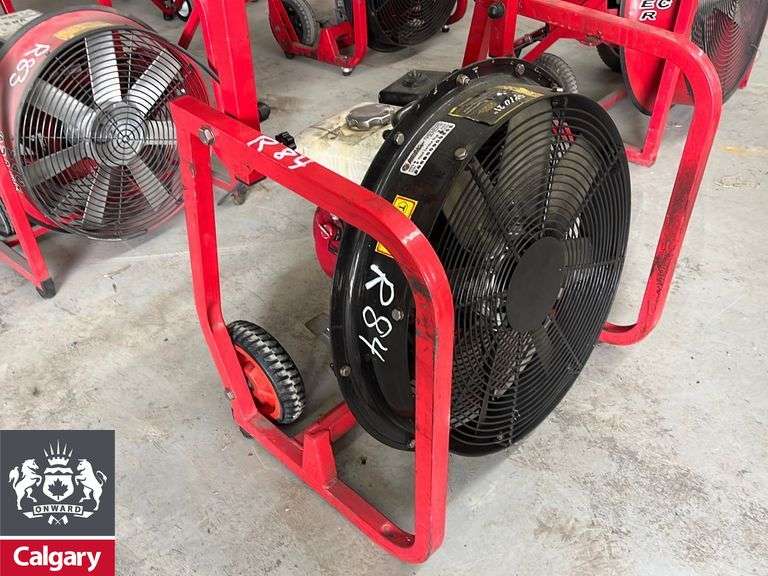 Gas Powered Fan - Michener Allen Auctioneering Ltd