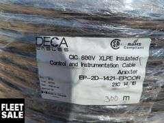 Spool of Tech Cable - 1 Pallet - Michener Allen Auctioneering Ltd