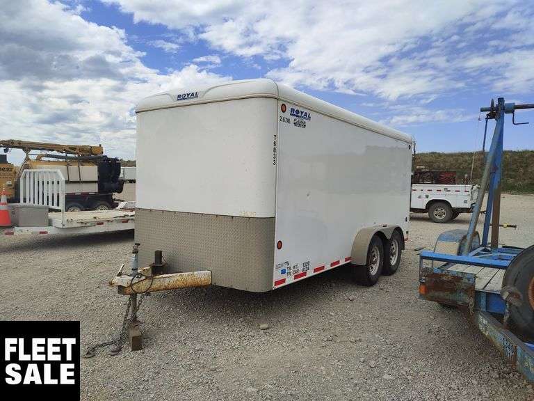2007 Royal T/A 16ft. Enclosed Trailer - Michener Allen Auctioneering Ltd
