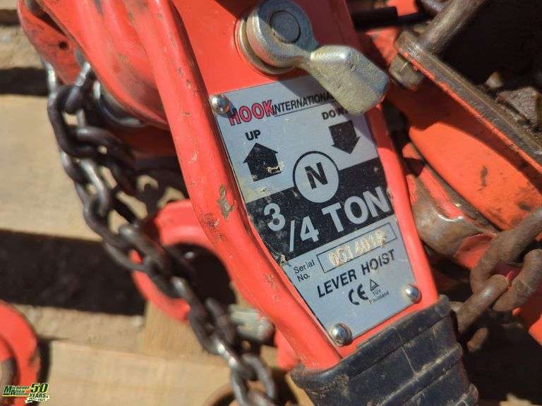 3/4 Ton Chain Hoist - Qty 5 - Michener Allen Auctioneering Ltd