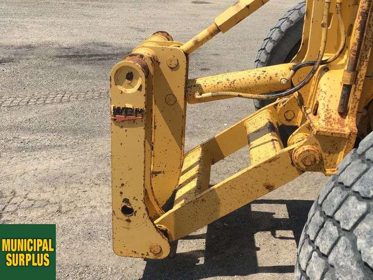 2011 John Deere 870GP Grader Ripper/Scarifier, Snow Wing, Front Lift ...