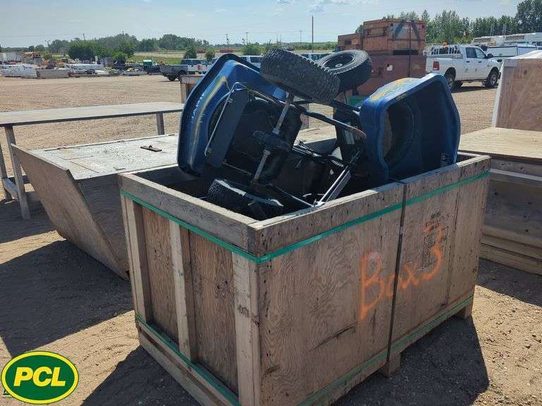 Walk Behind Broadcast Spreader -1 Pallet - Michener Allen Auctioneering Ltd