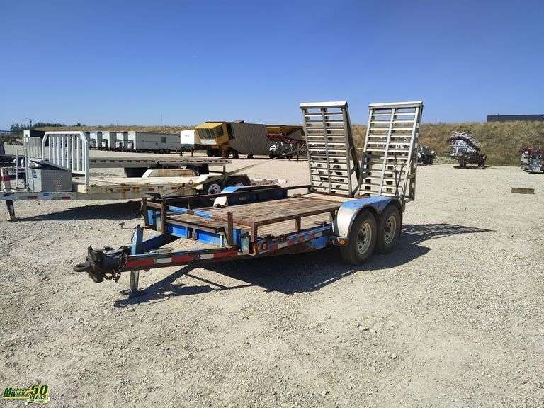 2005 Double A Trailers T/A 13 Utility Trailer - Michener Allen ...