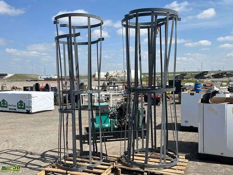 2 Ladder Safety Cage 2 Ladder Safety Cages Fall Arrest - Michener Allen ...