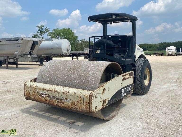 2005 Ingersoll Rand SD-122DX TF Smooth Drum Compactor - Michener Allen ...