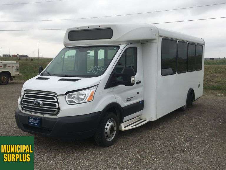 Non-Operable 2018 Ford Transit S/A 14 Passenger Bus - Michener Allen ...