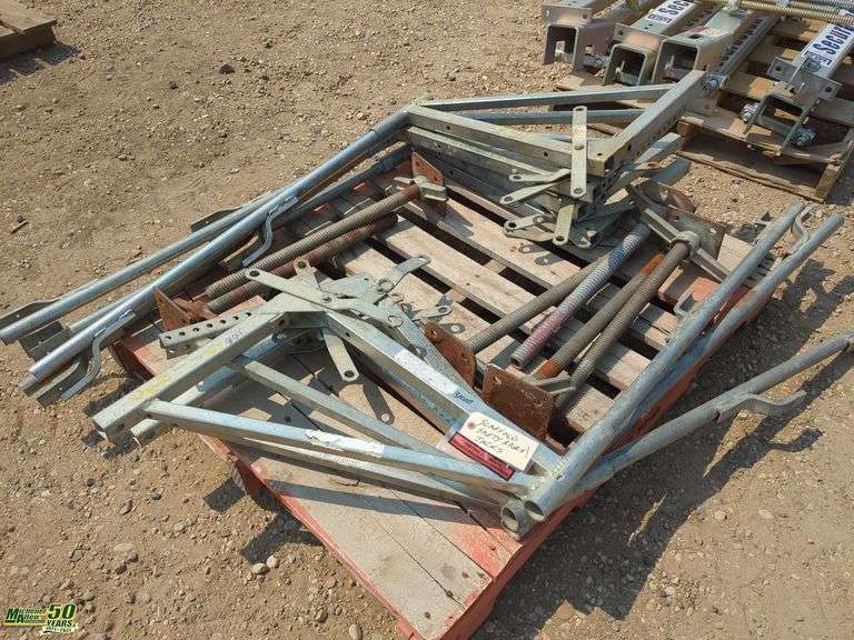 Scaffold Safety Rails And Jacks - 1 Pallet - Michener Allen ...