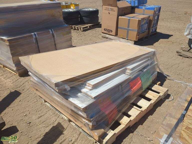 Assorted Sizes of Particle Board -1 Pallet - Michener Allen ...