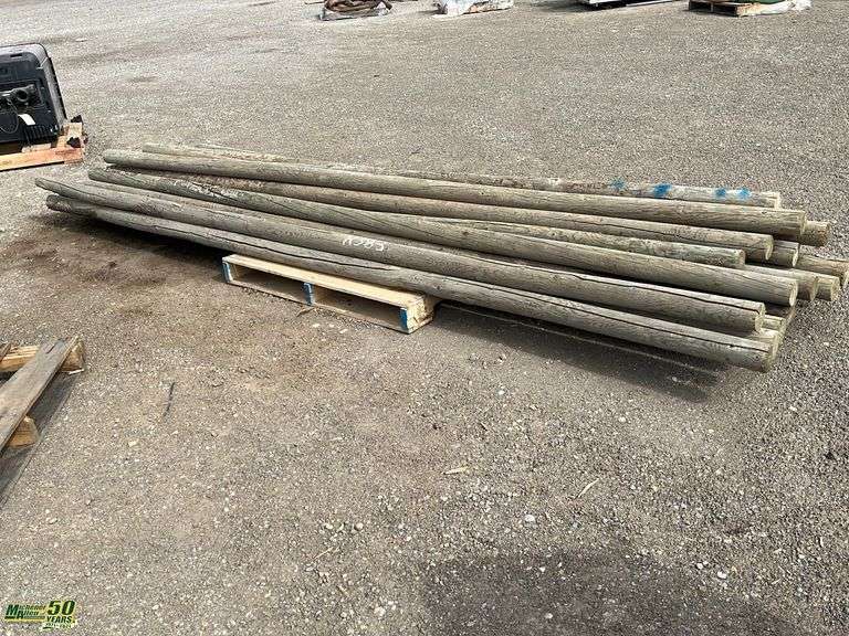12Ft Treated Fence Rails - Michener Allen Auctioneering Ltd