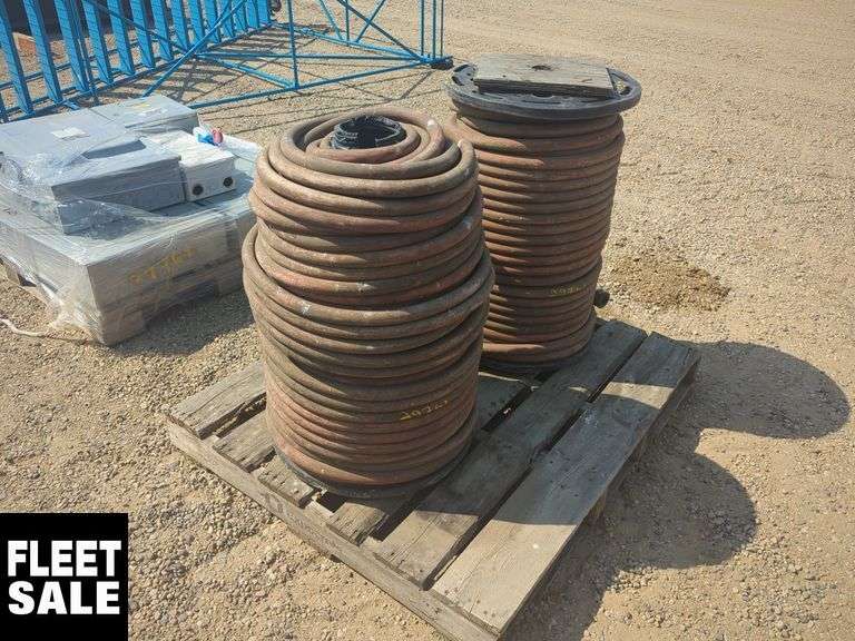 Spools of Air Hose - 1 Pallet - Michener Allen Auctioneering Ltd