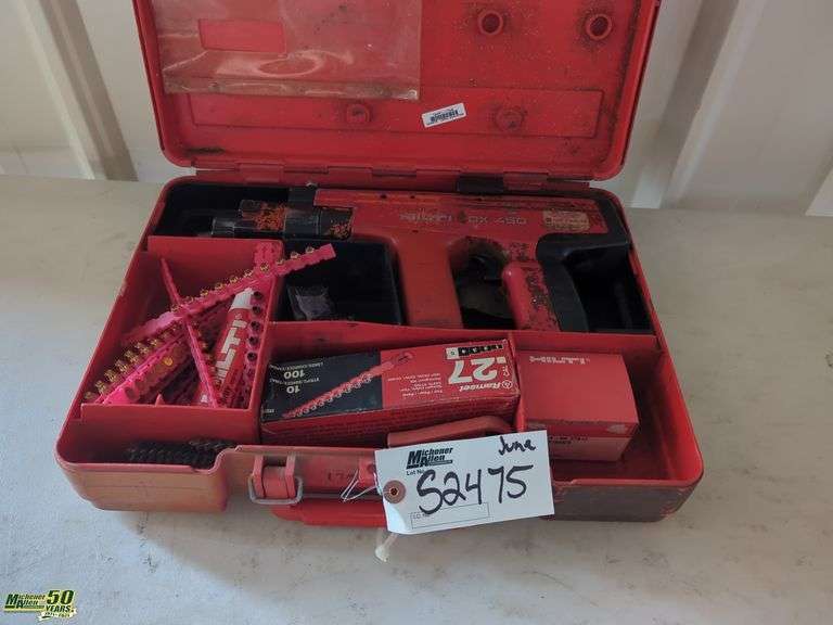 Hilti DX 450 Drive Gun - Qty 1 - Michener Allen Auctioneering Ltd