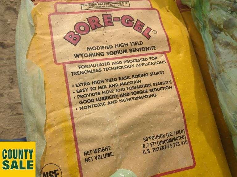 Bore-Gel Modified High Yield Boring Slurry - 1 Pallet - Michener Allen ...