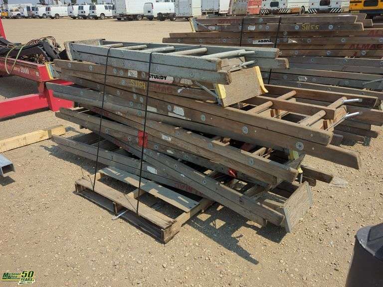 10Ft, 6Ft Ladders - 1 Pallet - Michener Allen Auctioneering Ltd