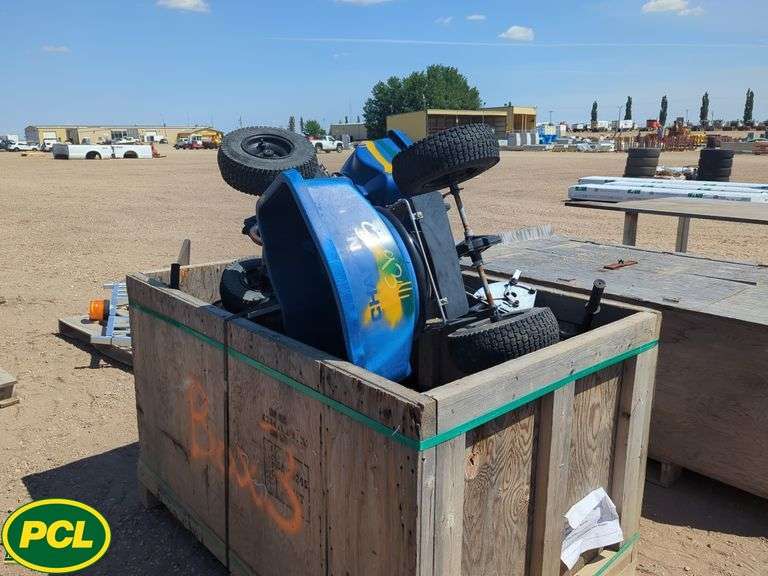 Walk Behind Broadcast Spreader -1 Pallet - Michener Allen Auctioneering Ltd
