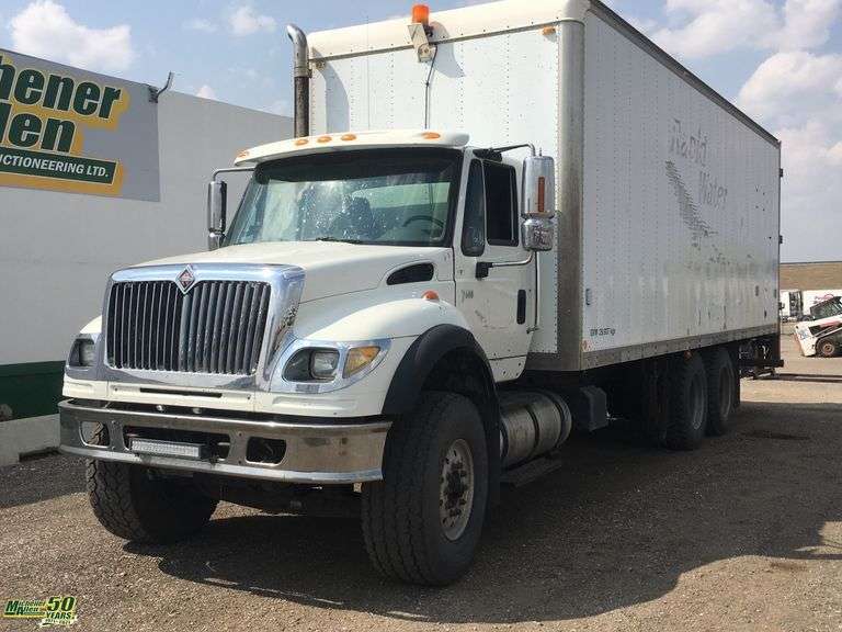2005 International WorkStar 7600 T/A Heater Van Body Truck - Michener ...