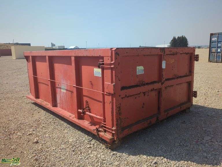 Universal Handling 15 Cubic Yard HookBin - Michener Allen Auctioneering Ltd
