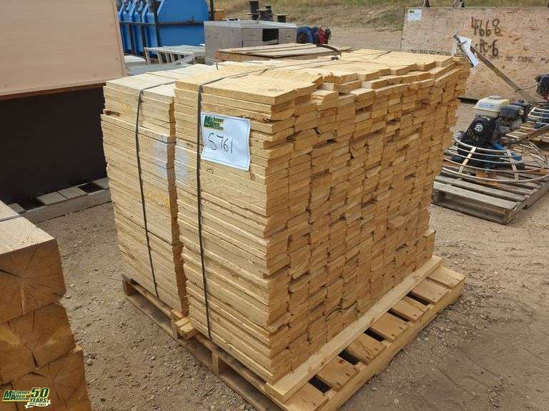 2x8 Lumber Cut Offs - 1 Pallet - Michener Allen Auctioneering Ltd