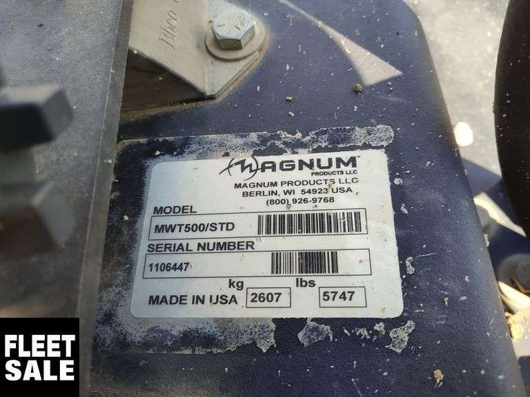 2011 Magnum MWT500/STD T/A 6 Utility Trailer - Michener Allen ...
