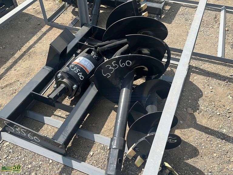 Unused Skid Steer Auger Wolverine ADB 13 1218R - Michener Allen Auctioneering Ltd