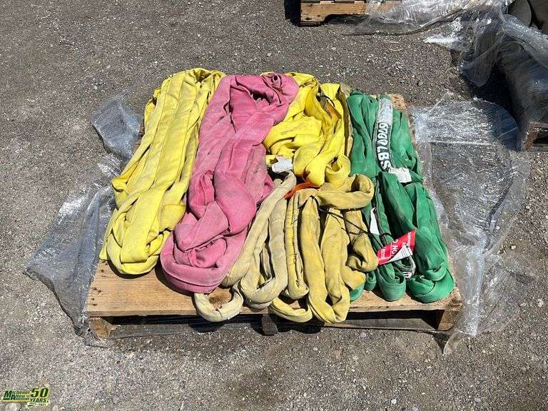 Pallet of Slings - Michener Allen Auctioneering Ltd