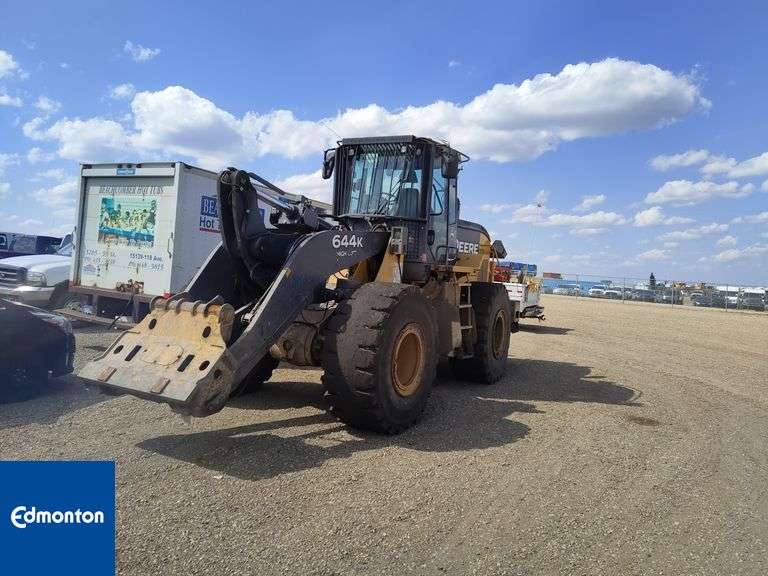 Non-Operable 2016 John Deere 644K Wheel Loader - Michener Allen ...