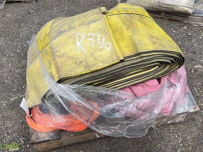 Pallet of Slings - Michener Allen Auctioneering Ltd