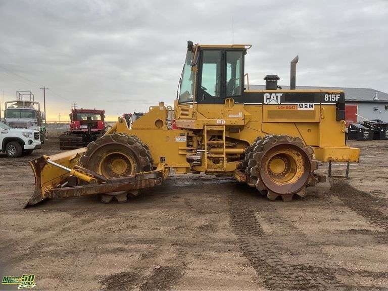 2006 CATERPILLAR 815F SOIL Padfoot Compactor - Michener Allen ...