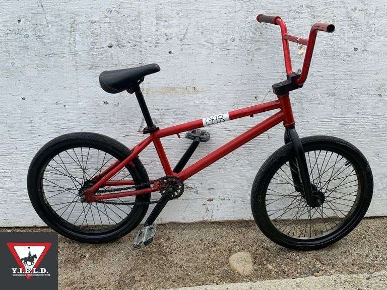Painted Red BMX - Michener Allen Auctioneering Ltd