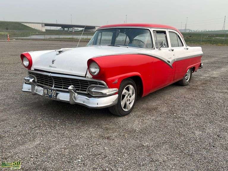1956 Ford Fairlane 4 Door - Michener Allen Auctioneering Ltd