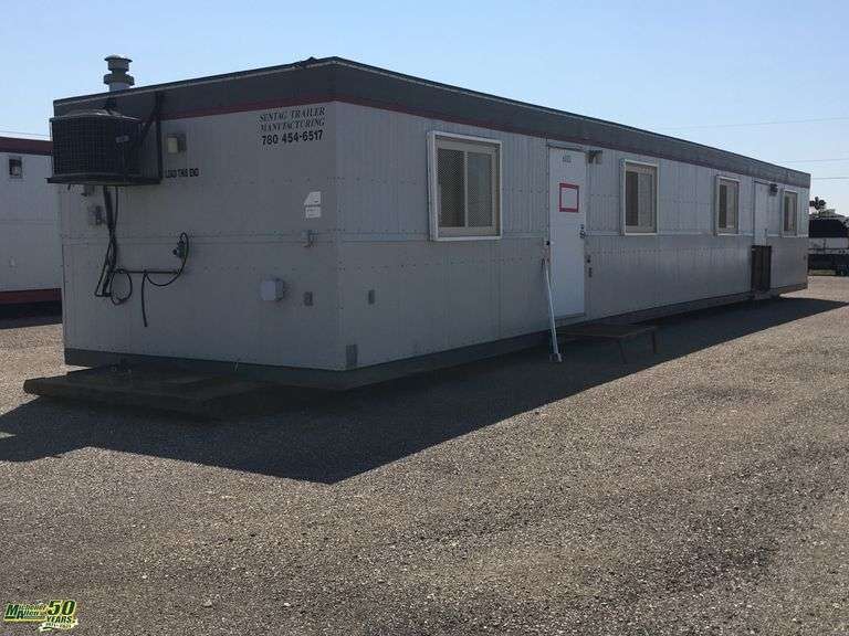 2009 Sentag Trailer Manufacturing Ltd. 12’X63 1/2’ Job Site / Office ...