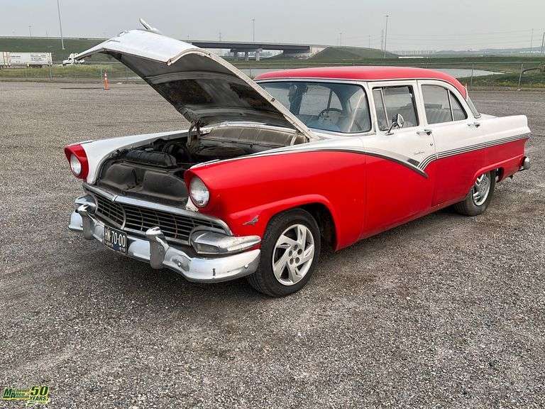 1956 Ford Fairlane 4 Door - Michener Allen Auctioneering Ltd