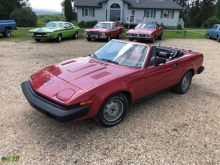 1980 Triumph TR7 Convertible - Michener Allen Auctioneering Ltd