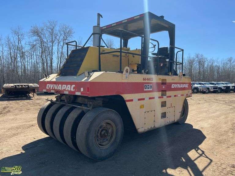 2003 DYNAPAC 9 WHEEL PNEUMATIC Rubber Wheeled Compactor - Michener ...