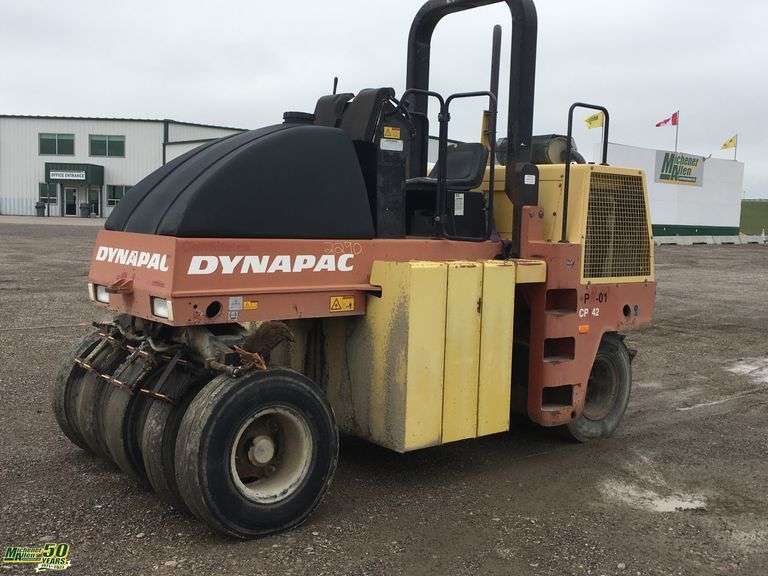 2007 Dynapac CP142 Rubber Wheeled Compactor - Michener Allen ...