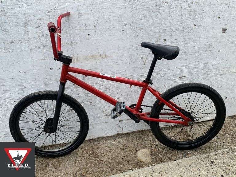 Painted Red BMX - Michener Allen Auctioneering Ltd