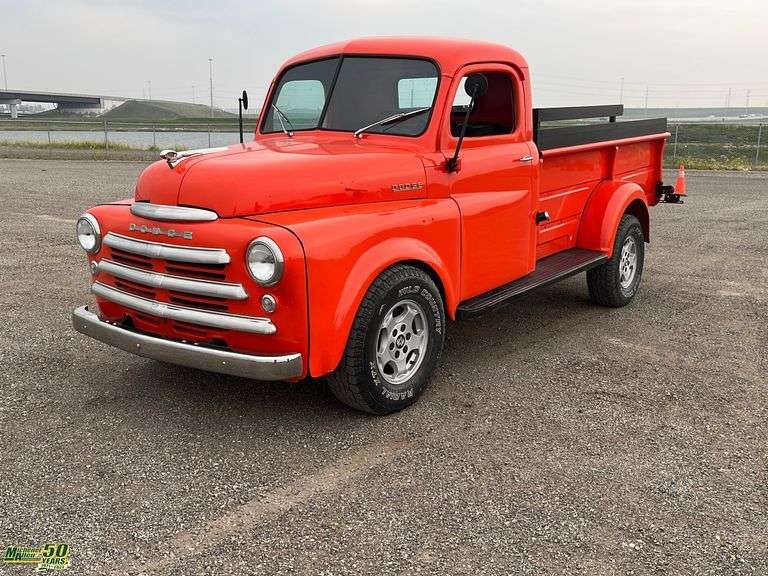 1949 Dodge DE2-2-6 Stepside 2dr Pickup - Michener Allen Auctioneering Ltd