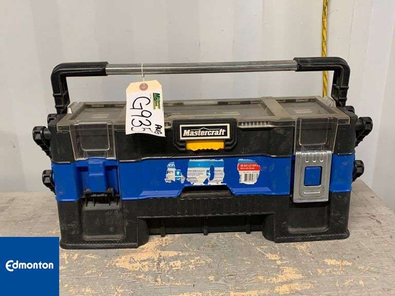 Mastercraft Tool Box with Assorted Tools - Qty 1 - Michener Allen ...