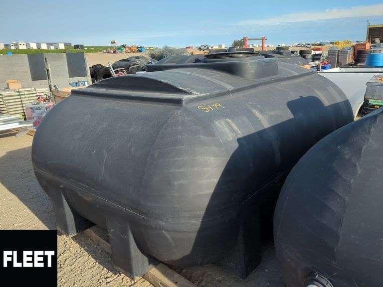 Approximately 950Gal Black Hippo Leg Water Tank - Michener Allen ...