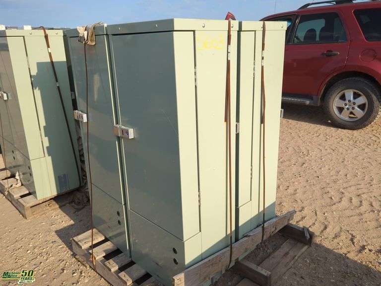 Pallet of Pedestal SG Electrical Enclosures - Michener Allen ...