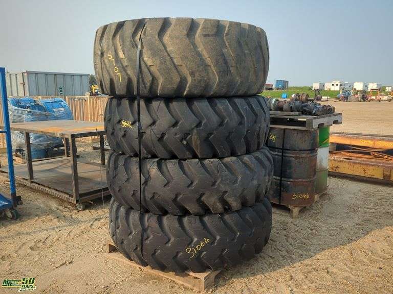 20.5X25 Wheel Loader Tires - Michener Allen Auctioneering Ltd