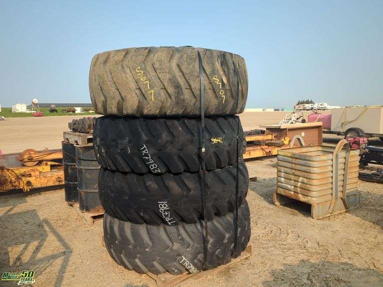 20.5X25 Wheel Loader Tires - Michener Allen Auctioneering Ltd