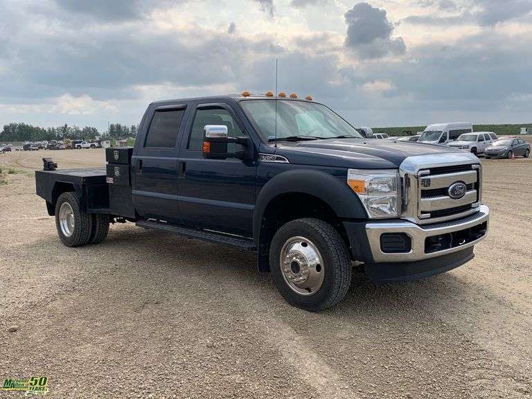 2015 Ford F-450 Super Duty Crew Cab 4X4 S/A Deck Truck - Michener Allen ...