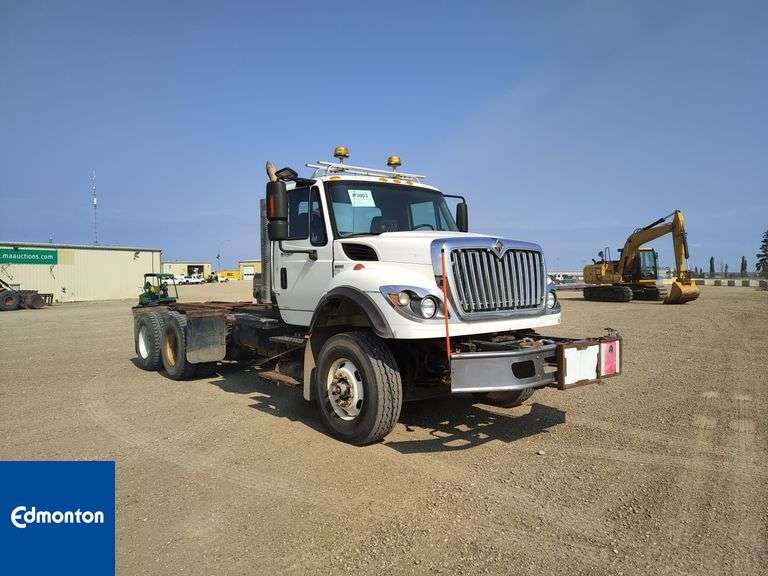 2010 International WorkStar 7600 T/A Cab & Chassis - Michener Allen ...