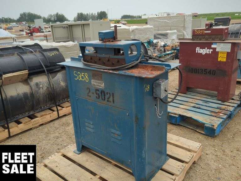 Lockformer 22 Gauge Sheet Metal Pittsburgh Machine - Michener Allen ...