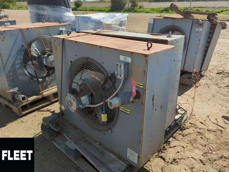 2 Trane Steam/ Hot Water 187,500 BTU- 229,700 BTU Unit Heaters ...